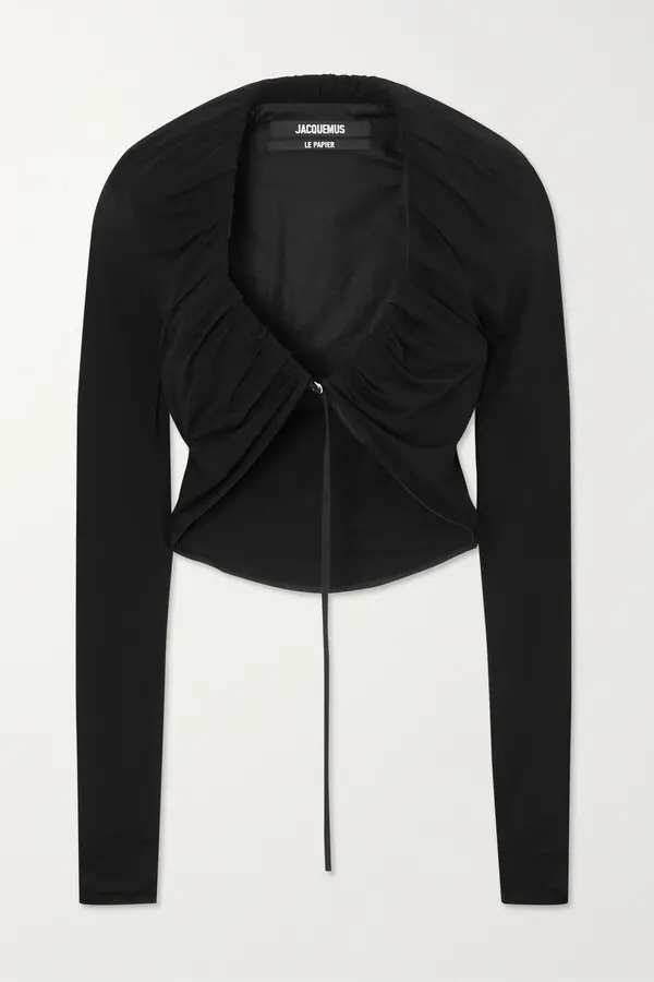 Jacquemus Goccia Cropped Top