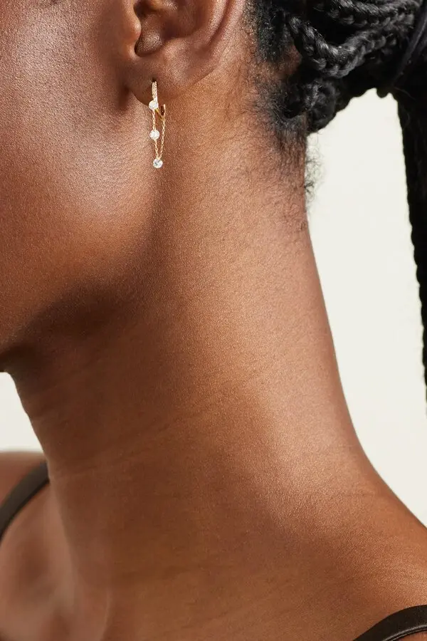 PERSEE 18-karat Diamond Single Earring