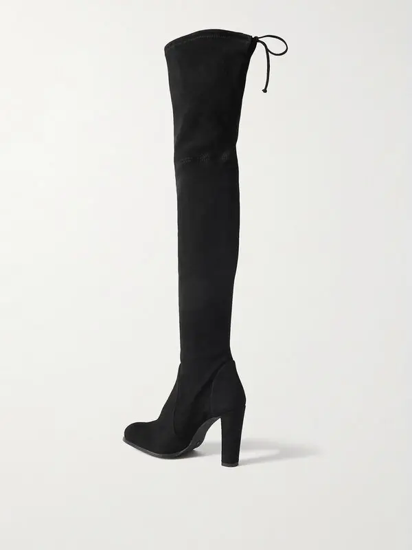 STUART WEITZMAN Highland Over-the-knee Suede Boots