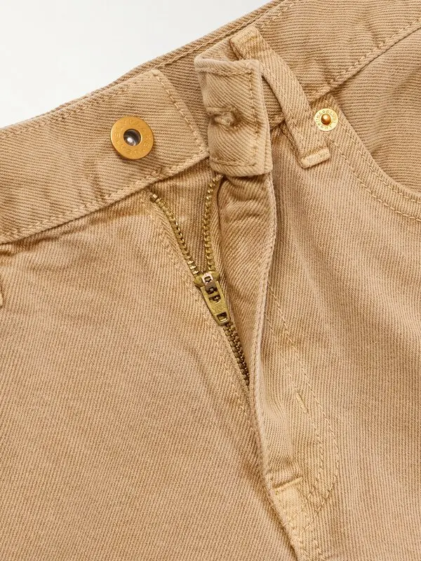 SLVRLAKE Mica Low-rise Wide-leg Jeans - Brown