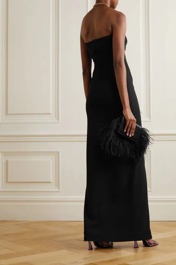 Solace London Bysha Strapless Maxi Dress