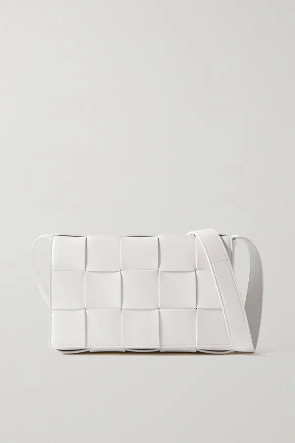 Bottega Veneta Cassette Medium Intrecciato Shoulder Bag
