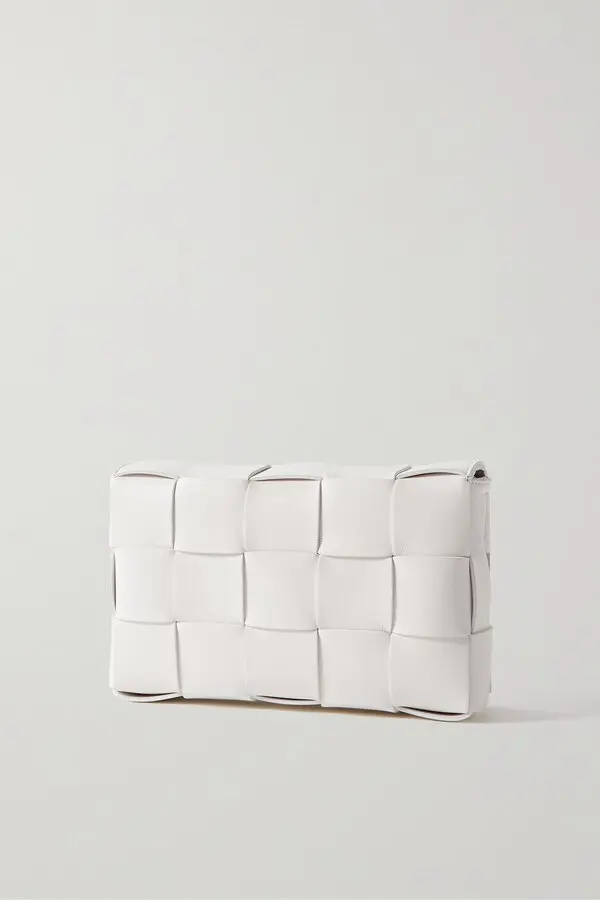 Bottega Veneta Cassette Medium Intrecciato Shoulder Bag