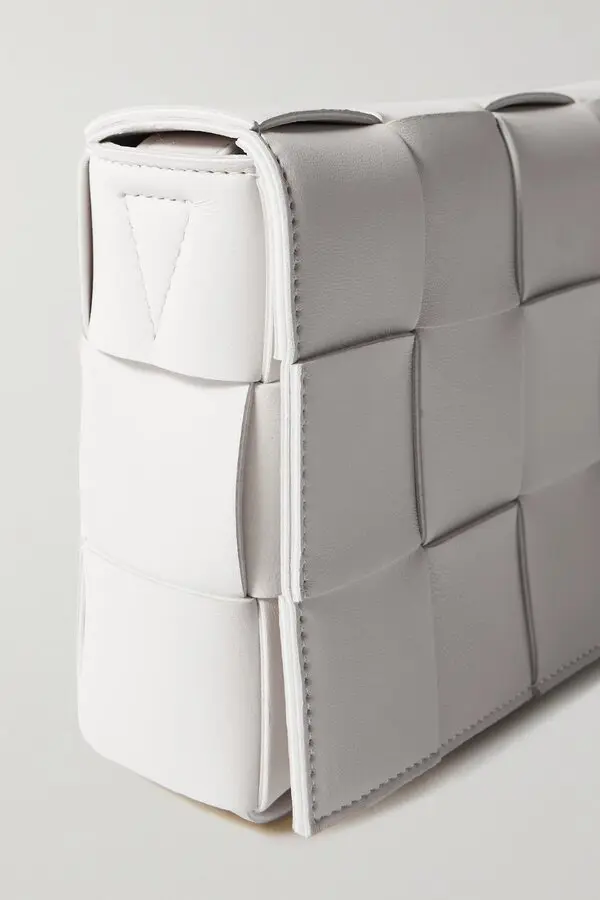 Bottega Veneta Cassette Medium Intrecciato Shoulder Bag