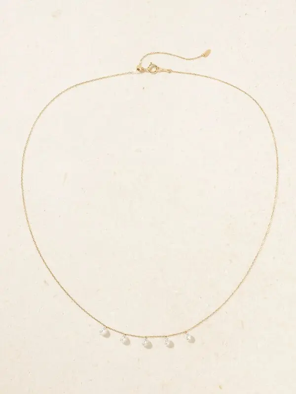 PERSEE Danaé 18-karat Diamond Necklace - Gold