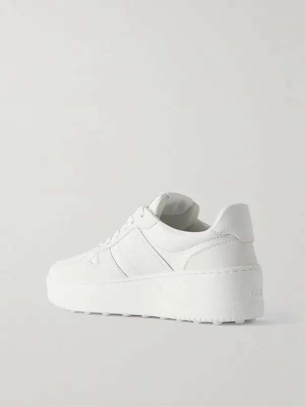 TOD'S Paneled Leather Platform Sneakers