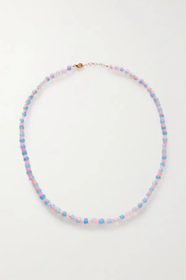 Jia Jia 14-karat Gold Opal Necklace - Multi