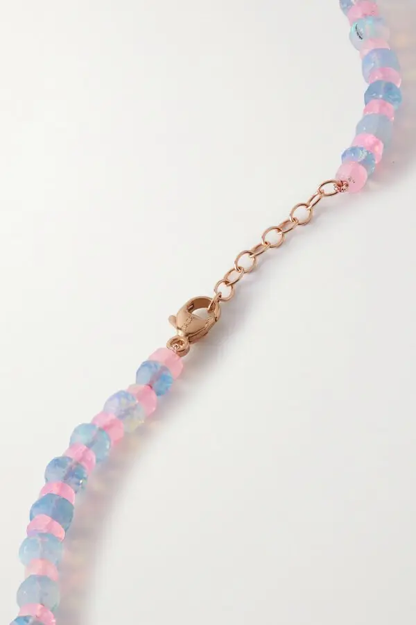 Jia Jia 14-karat Gold Opal Necklace