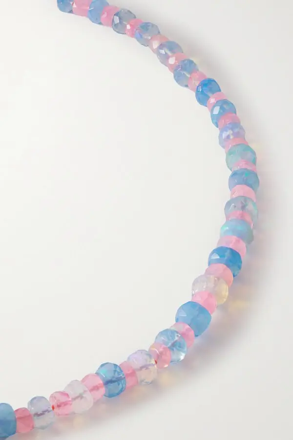Jia Jia 14-karat Gold Opal Necklace