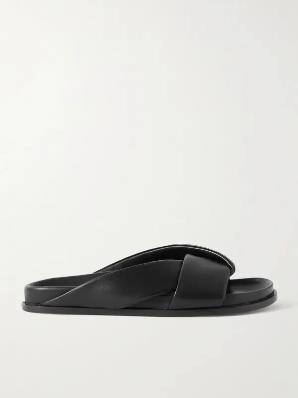 EMME PARSONS Leather Slides
