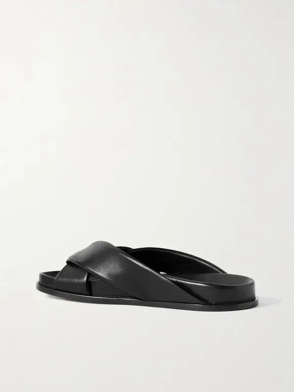 EMME PARSONS Leather Slides