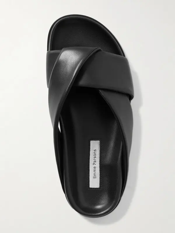 EMME PARSONS Leather Slides