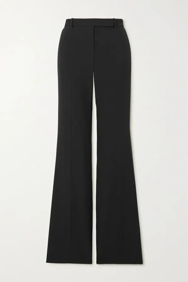 Alexander McQueen Crepe Bootcut Pants