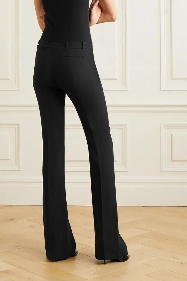 Alexander McQueen Crepe Bootcut Pants