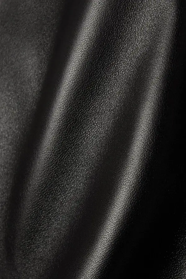 Versace Icons Single-breasted Leather Blazer