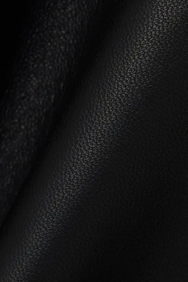 Versace Icons Leather Mini Skirt