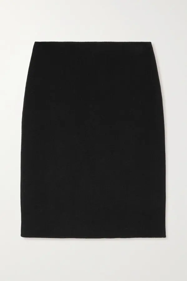 THE ROW Bart Cashmere Skirt