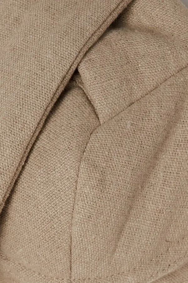 Jacquemus Cuscinu Paneled Linen Bralette