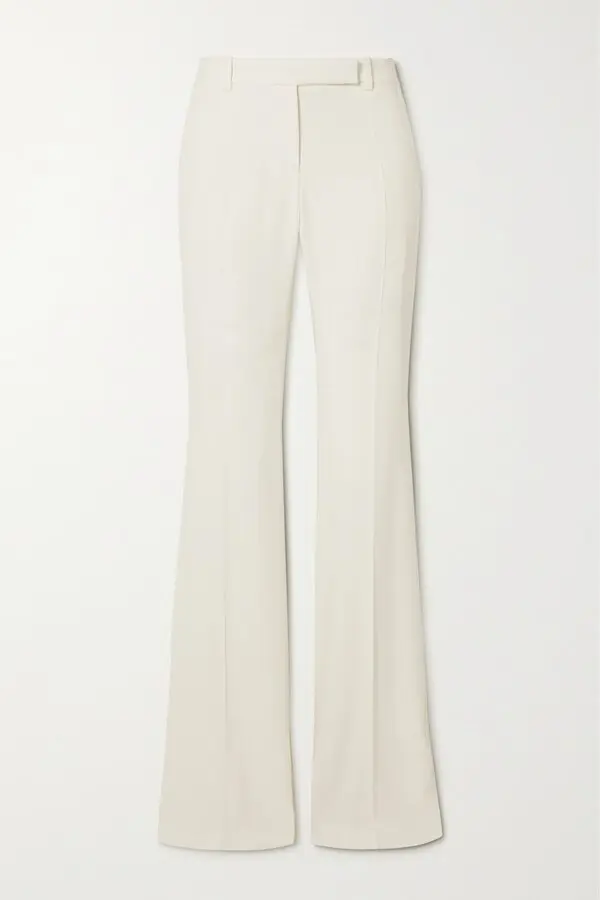 Alexander McQueen Tailored Crepe Bootcut Pants