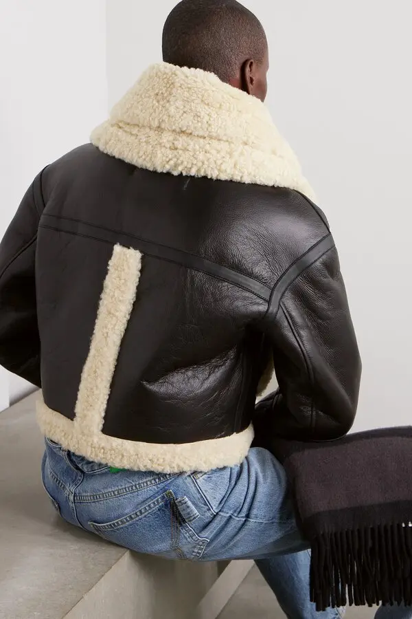 Mackage Penelopa Cropped Shearling Jacket