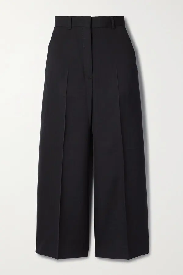 Acne Studios Net Sustain Cropped Straight-leg Pants