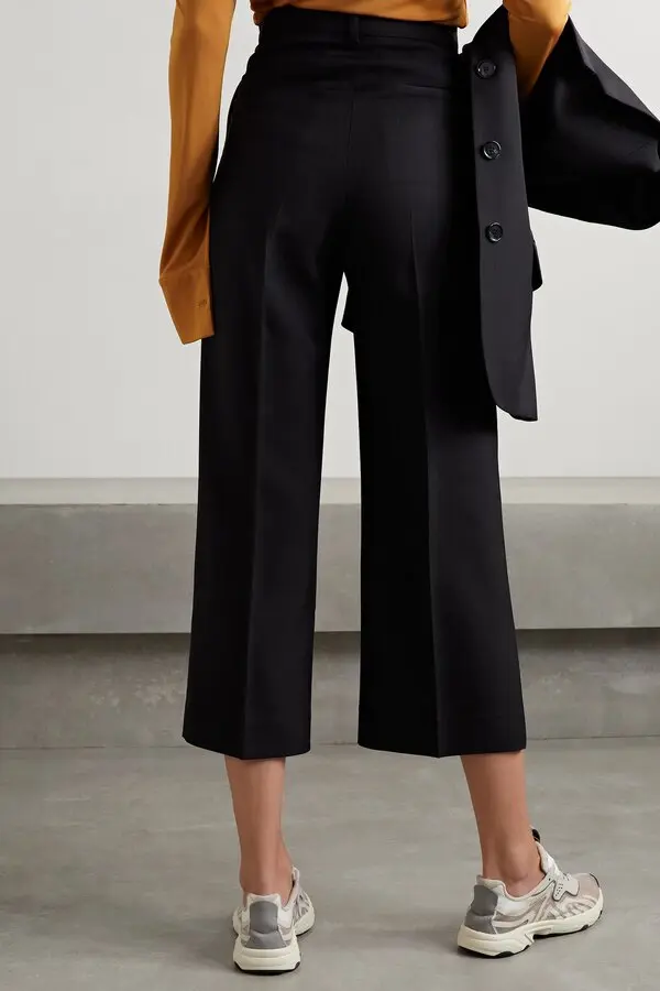Acne Studios Net Sustain Cropped Straight-leg Pants