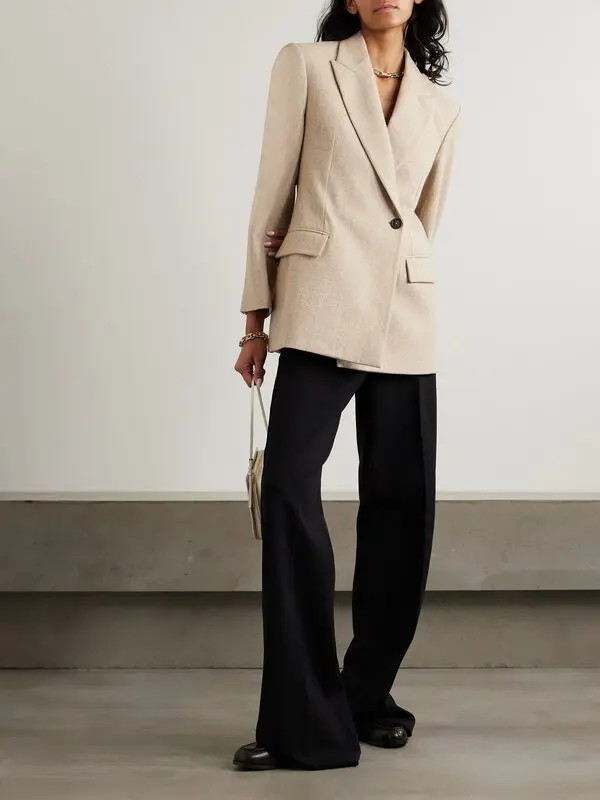 Brunello Cucinelli Brushed Alpaca-blend Blazer