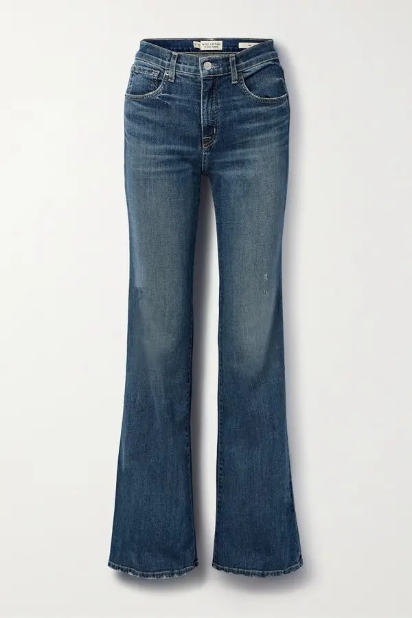 NILI LOTAN Celia High-rise Straight-leg Jeans