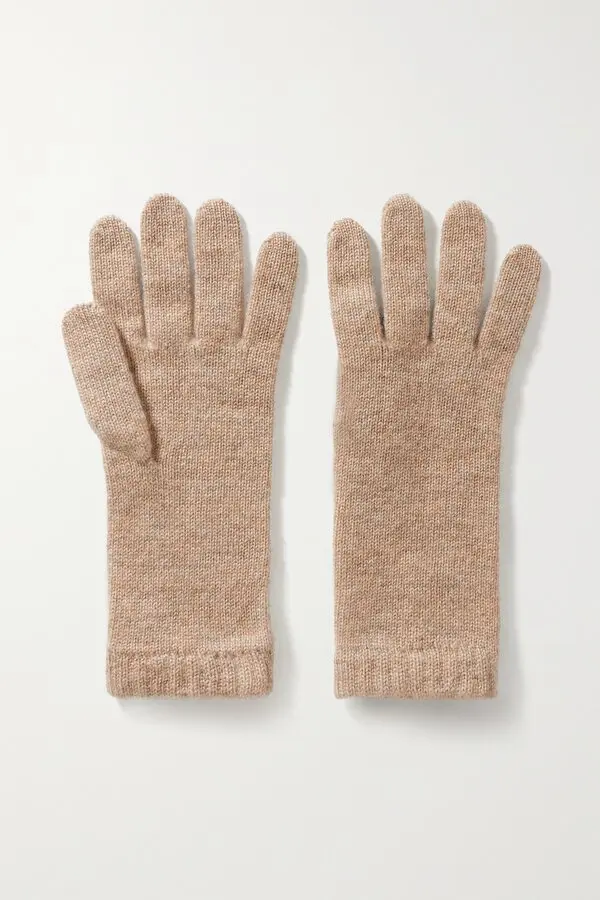 Johnstons Of Elgin Cashmere Gloves - Neutrals