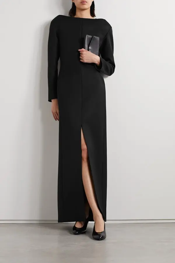 THE ROW Reysha Wool Maxi Dress