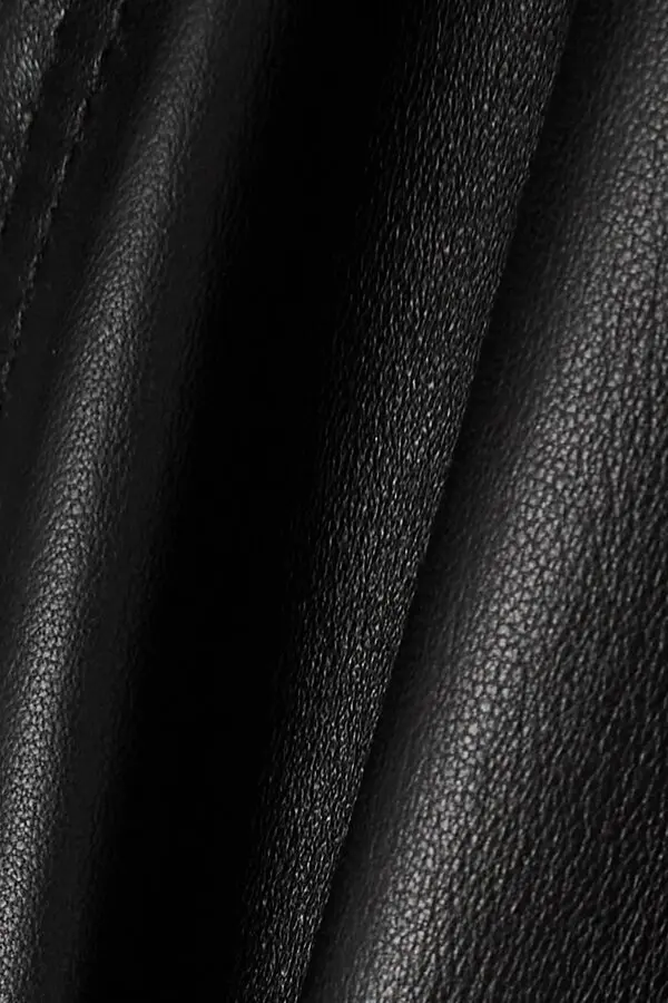 Versace Icons Belted Leather Biker Jacket