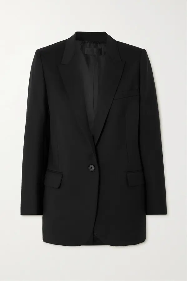 NILI LOTAN Diane Stretch-wool Twill Blazer