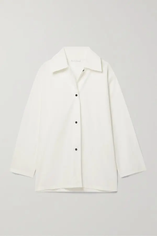 THE ROW Rigel Cotton-poplin Shirt