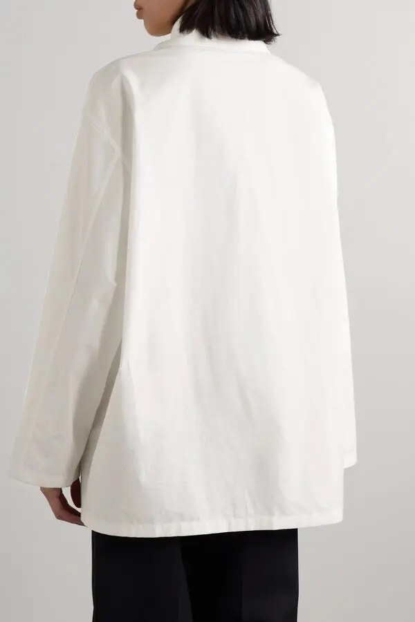 THE ROW Rigel Cotton-poplin Shirt