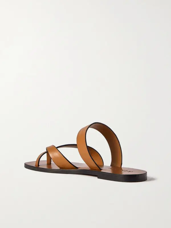 A.emery Carter Leather Slides