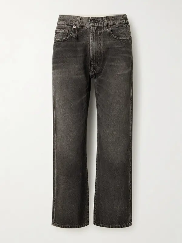 R13 Distressed Boyfriend Jeans