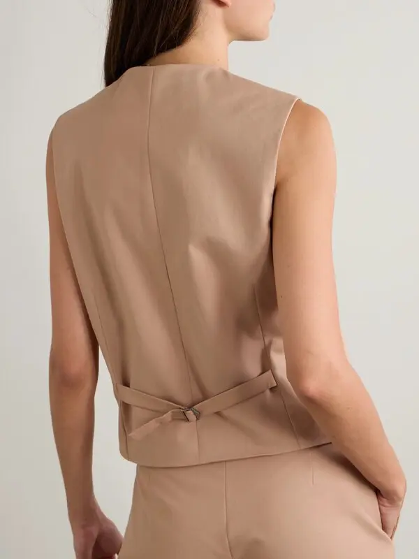 TOD'S Stretch-cotton Vest