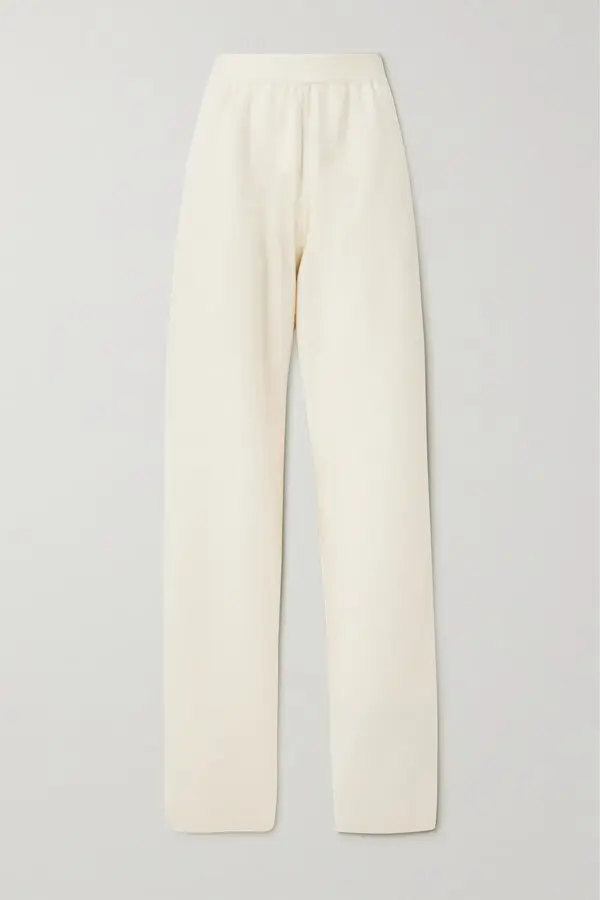 THE ROW Ednah Merino Wool Tapered Trousers