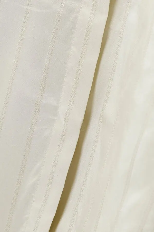 THE ROW Nomoon Oversized Striped Silk Shirt