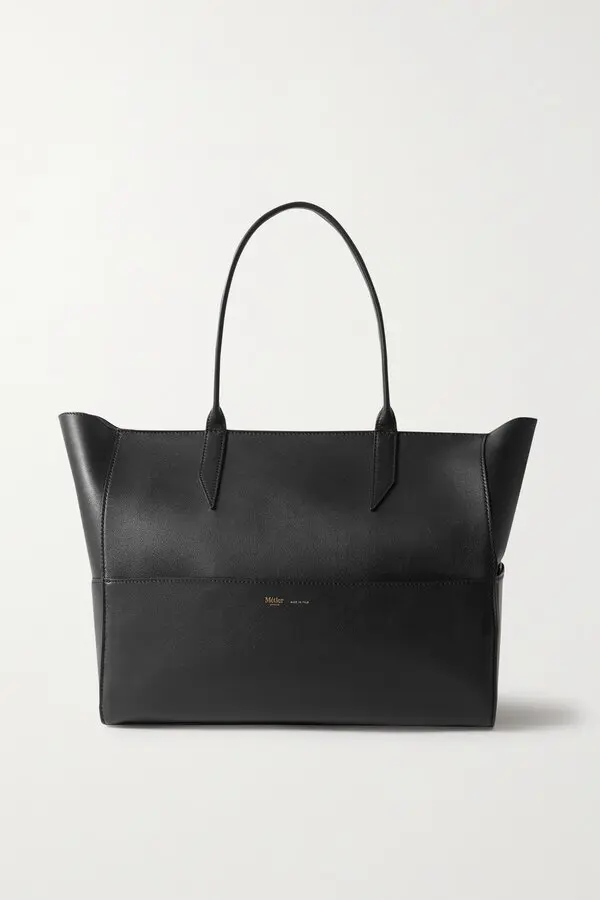 METIER Incognito 36 Leather Tote - Black