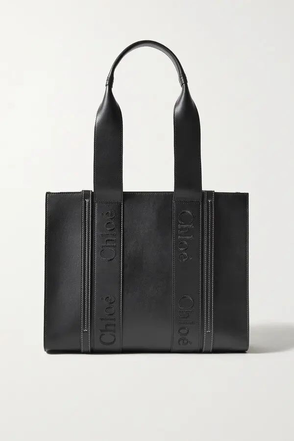 Chloé Woody Medium Leather Tote