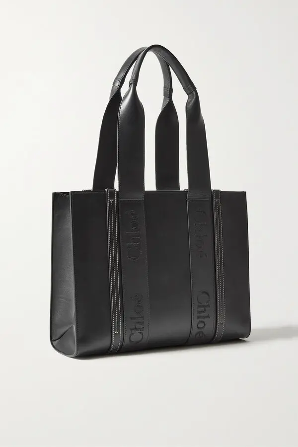 Chloé Woody Medium Leather Tote