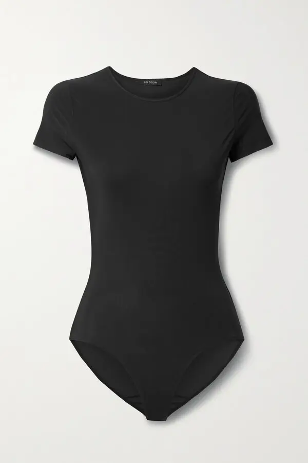 GOLDSIGN The Jenson Stretch-jersey Thong Bodysuit
