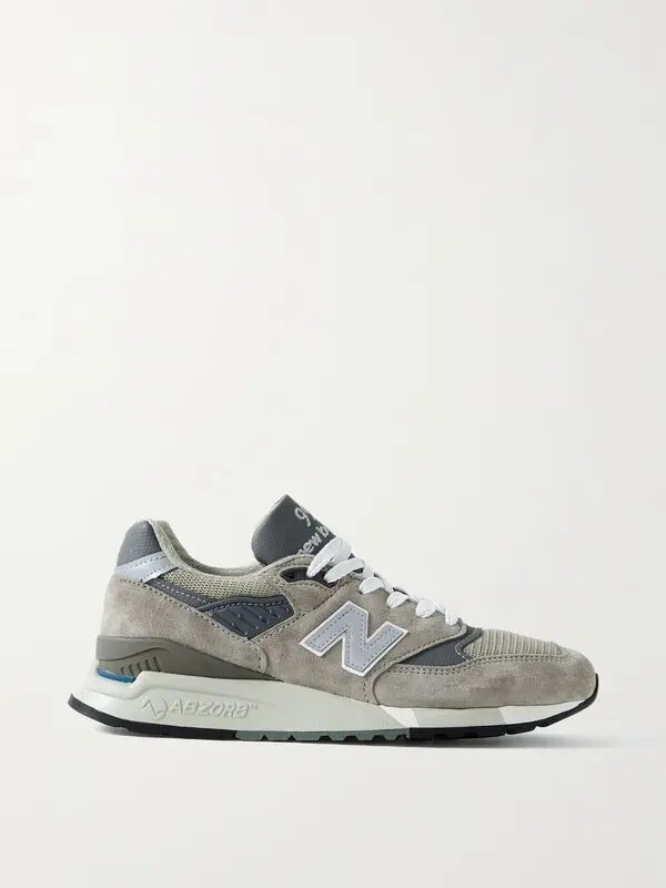 NEW BALANCE Made In Usa 998 Core Sneakers - Gray