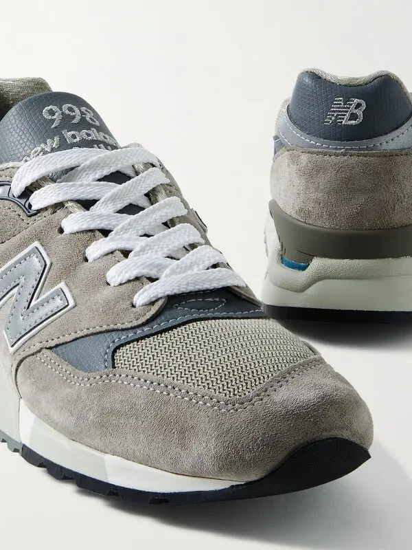 NEW BALANCE Made In Usa 998 Core Sneakers - Gray