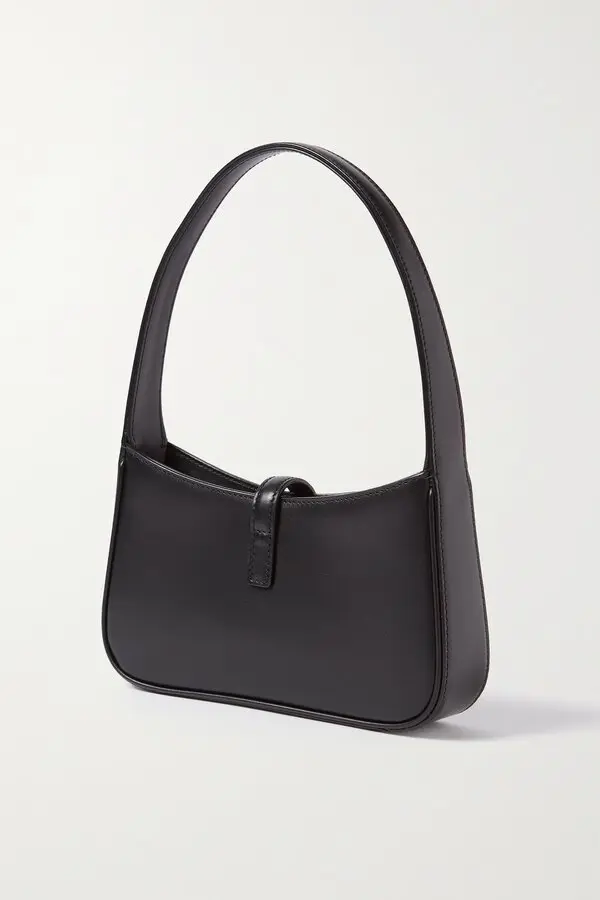 Saint Laurent Le 5 À 7 Mini Leather Shoulder Bag - Black