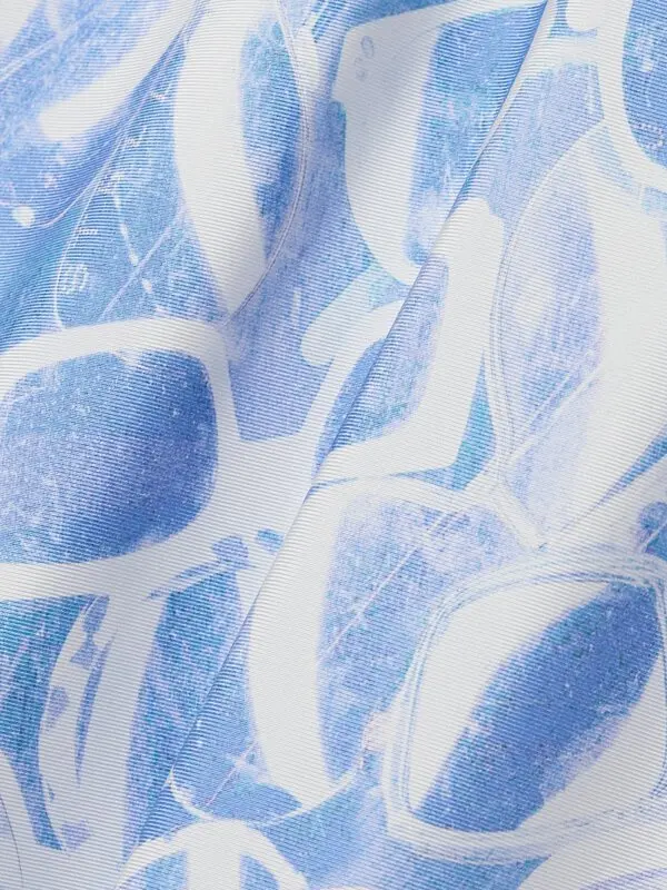 Stella McCartney Printed Silk-twill Maxi Skirt