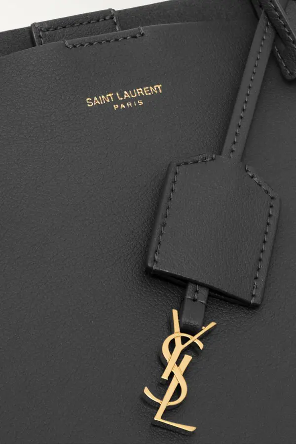 Saint Laurent East/west Leather Tote