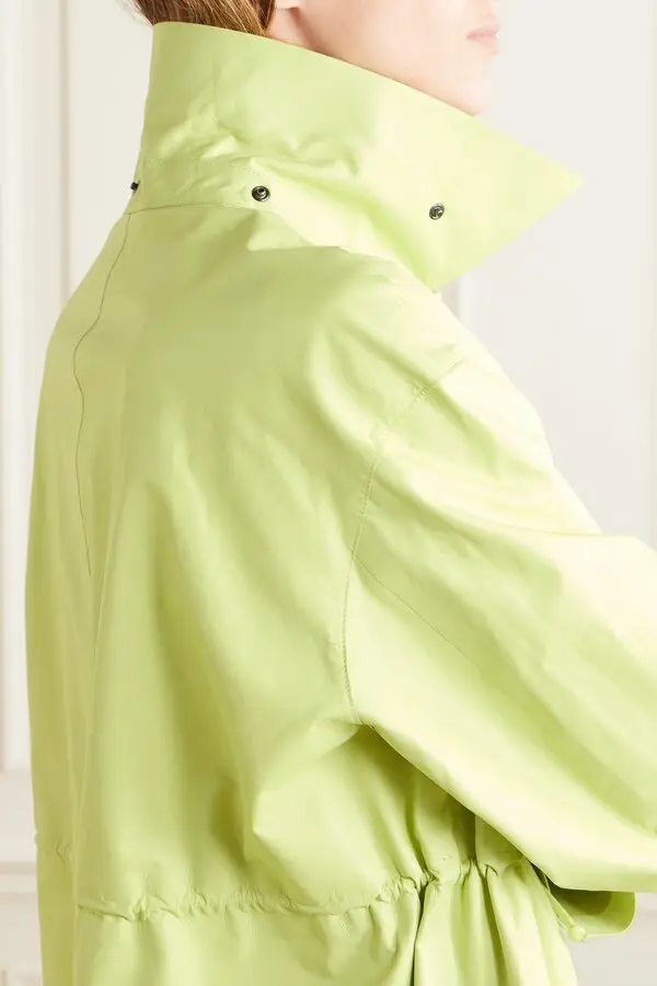 Mackage Glory Hooded Leather Trench Coat