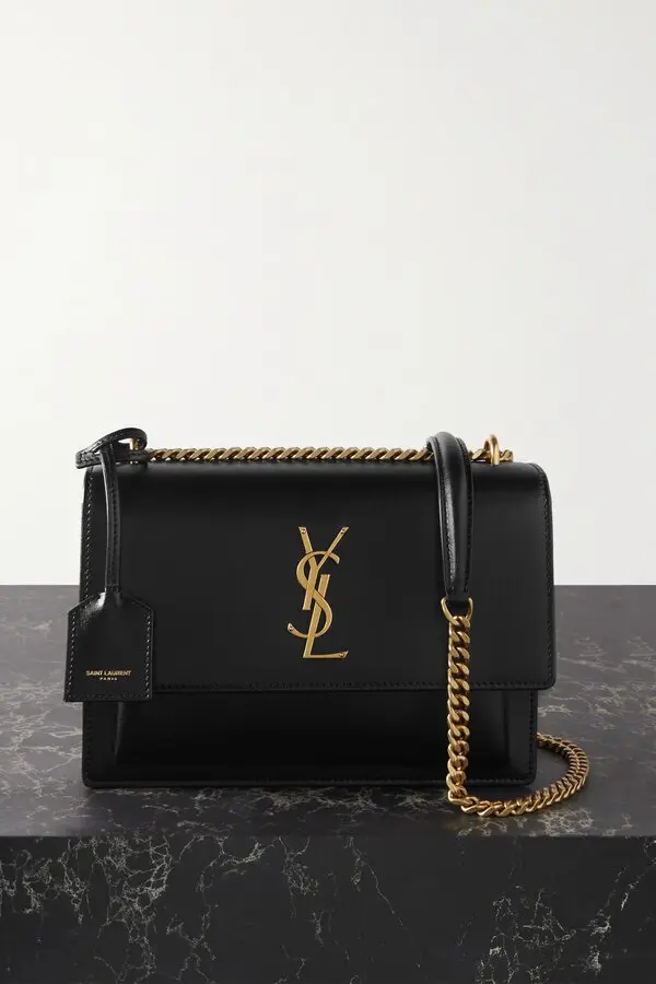 Saint Laurent Sunset Medium Shoulder Bag - Black